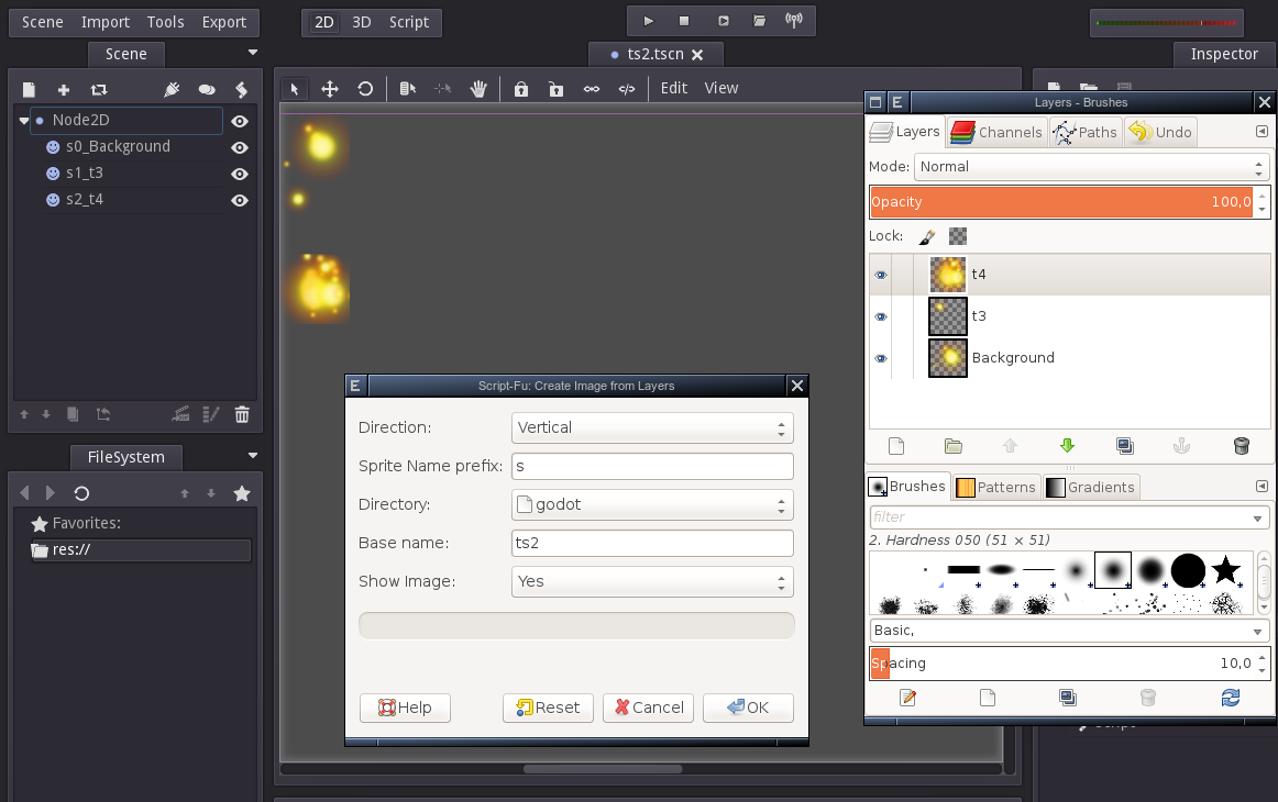 GitHub - filonov-a/godot-gimp: GIMP's script-fu tools for Godot engine
